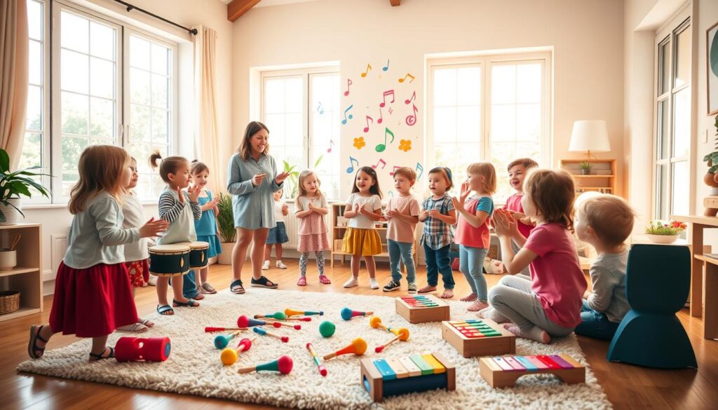 Music and Movement in Home Pre-School